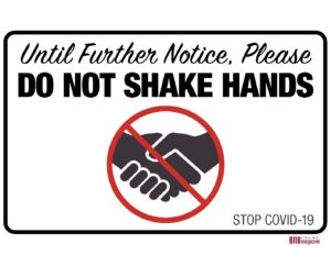 COVID19_Do not shake hands – BNB Magzine